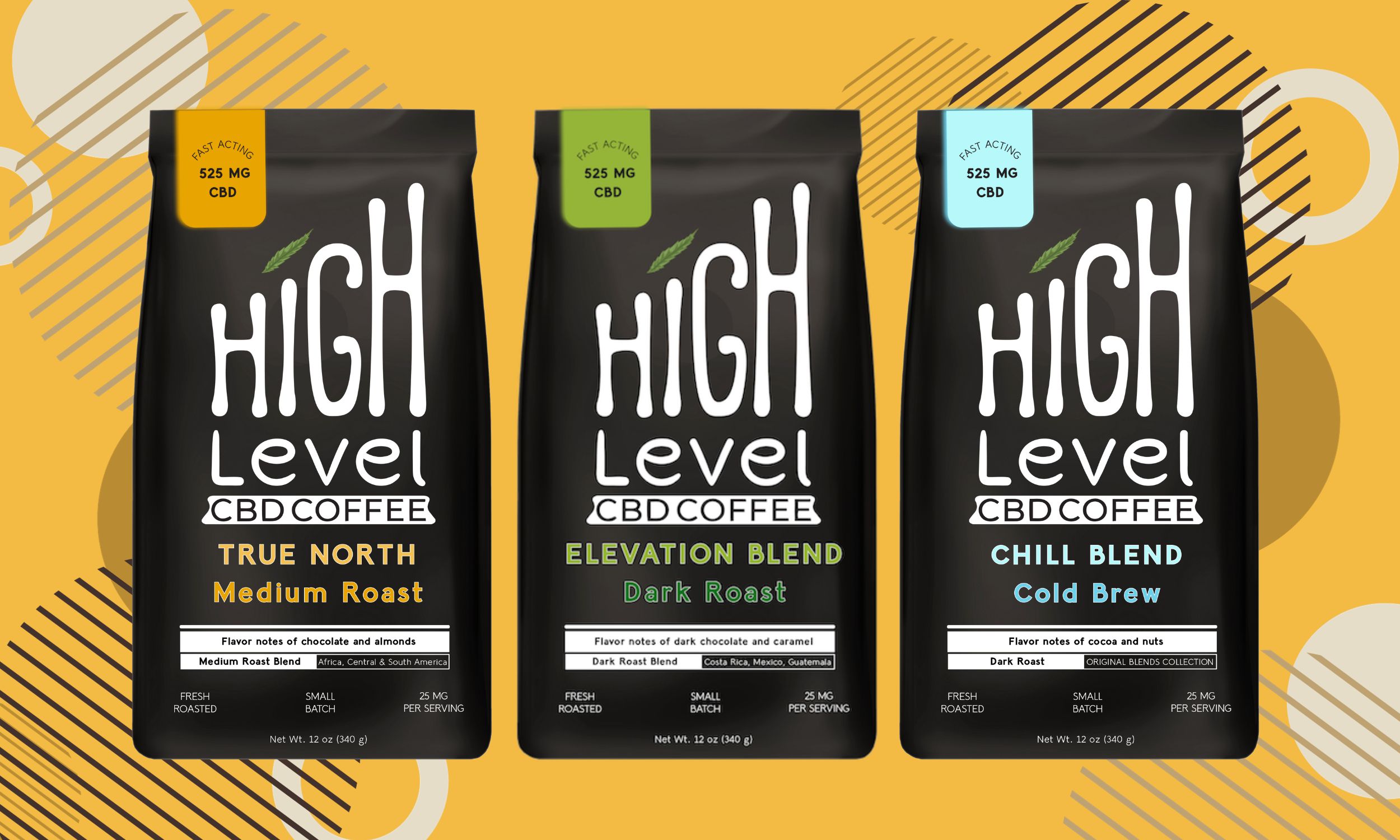 Daily Bliss CBD Coffee Subscription | High Level Coffee